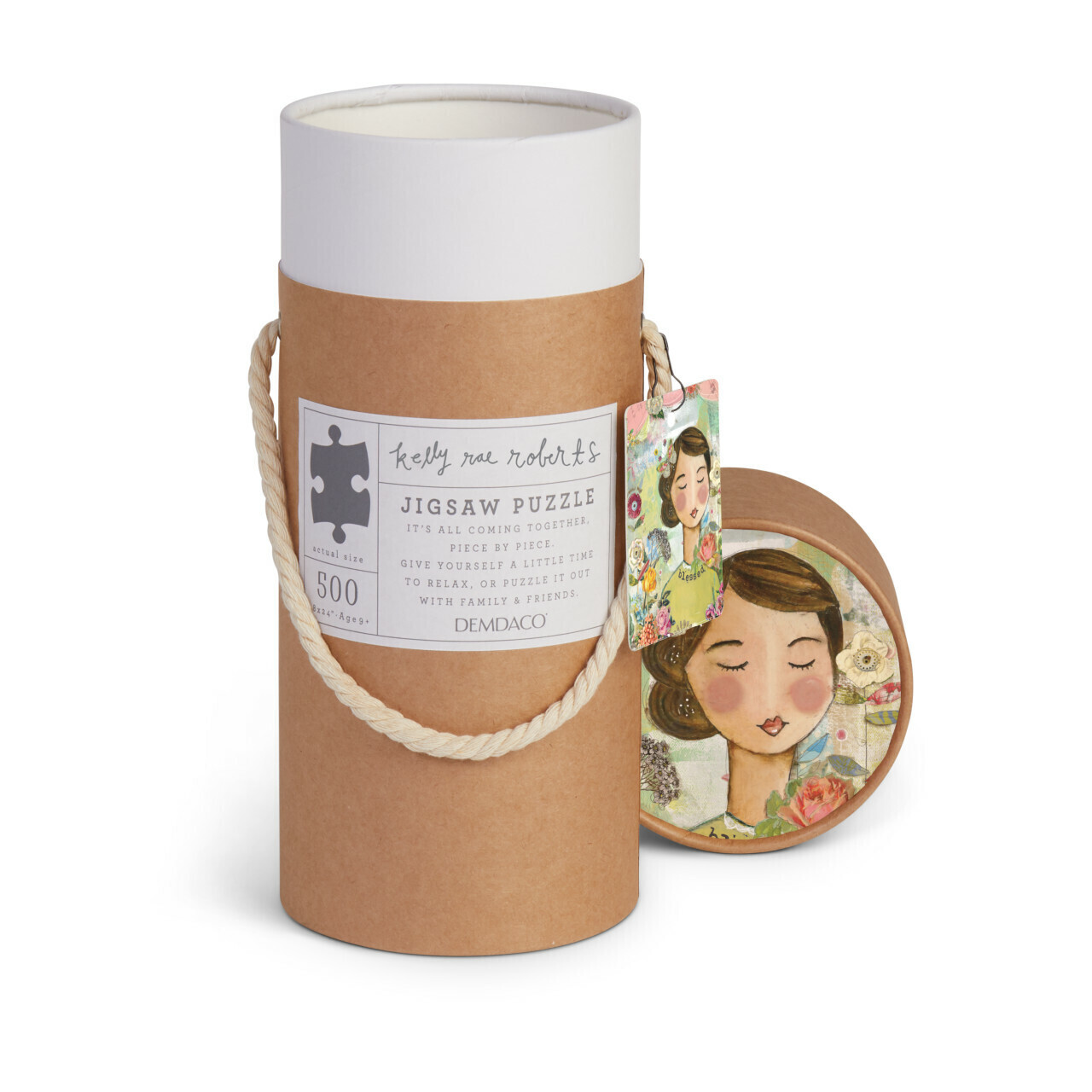 DEMDACO Kelly Rae Roberts - 60x45cm/24x18" Gift Puzzle Set