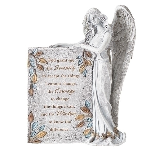 Roman Giftware - 20cm/8" Serenity Prayer Angel