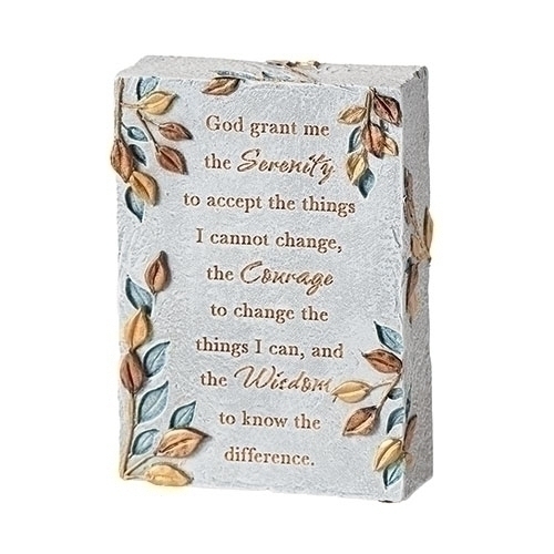 Roman Giftware - 13.3cm/5.25" Serenity Prayer Box