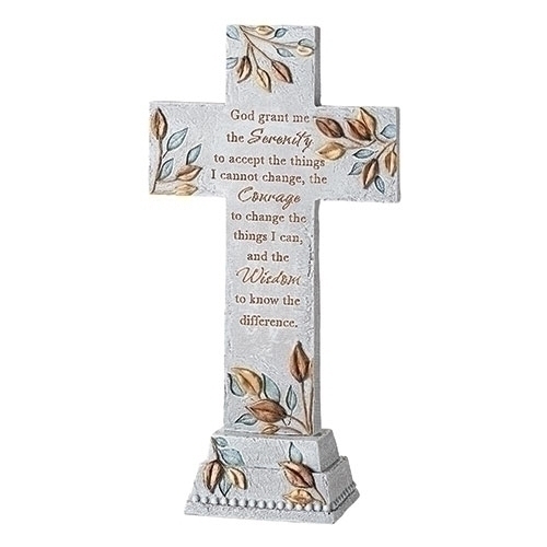 Roman Giftware - 32cm/12.5" Serenity Prayer Cross