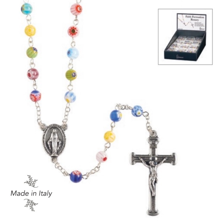 Roman Giftware - 49cm/19.25" Faith Formation Rosary (PK24)