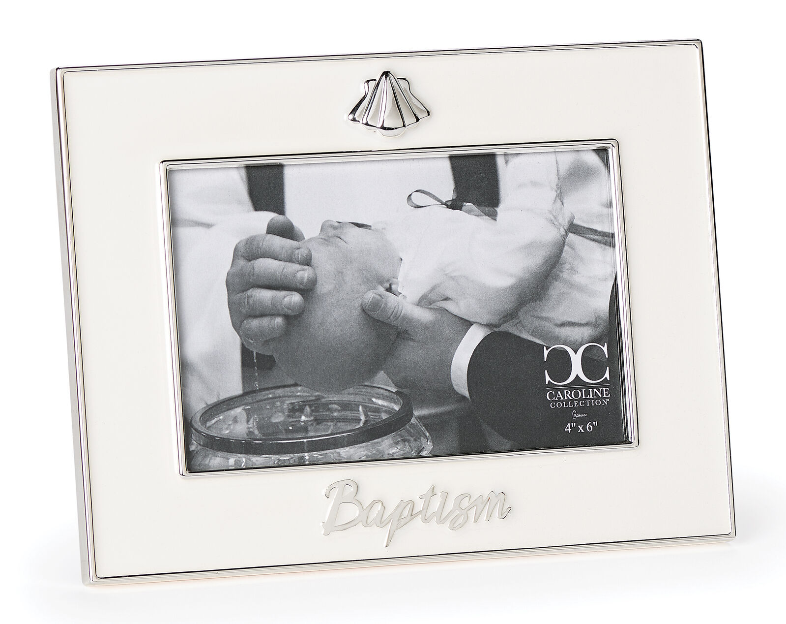 Roman Giftware - 15cm/6" Baptism Shell Frame