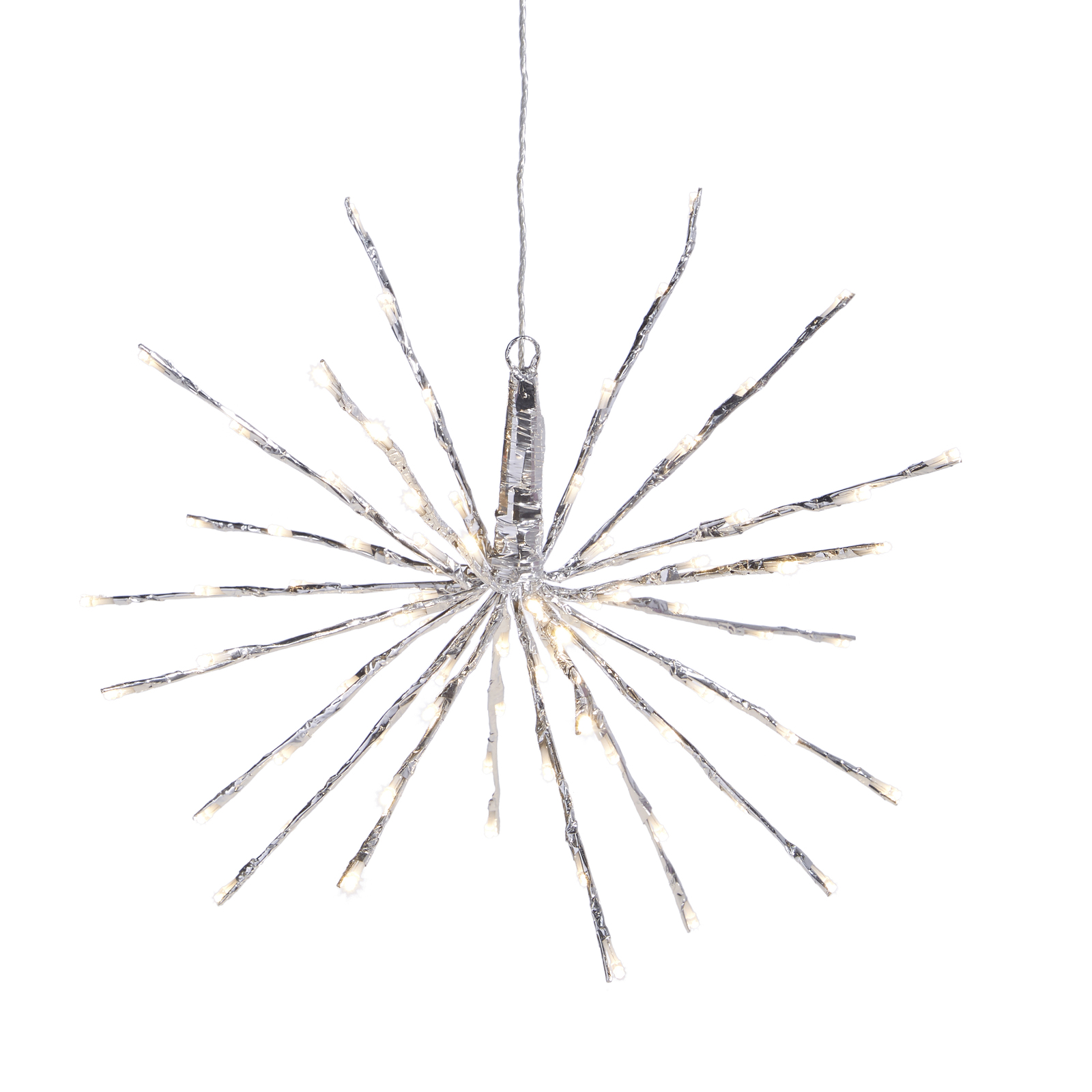 RAZ Lights - 46cm/18" Silver Starburst - RAZ Imports