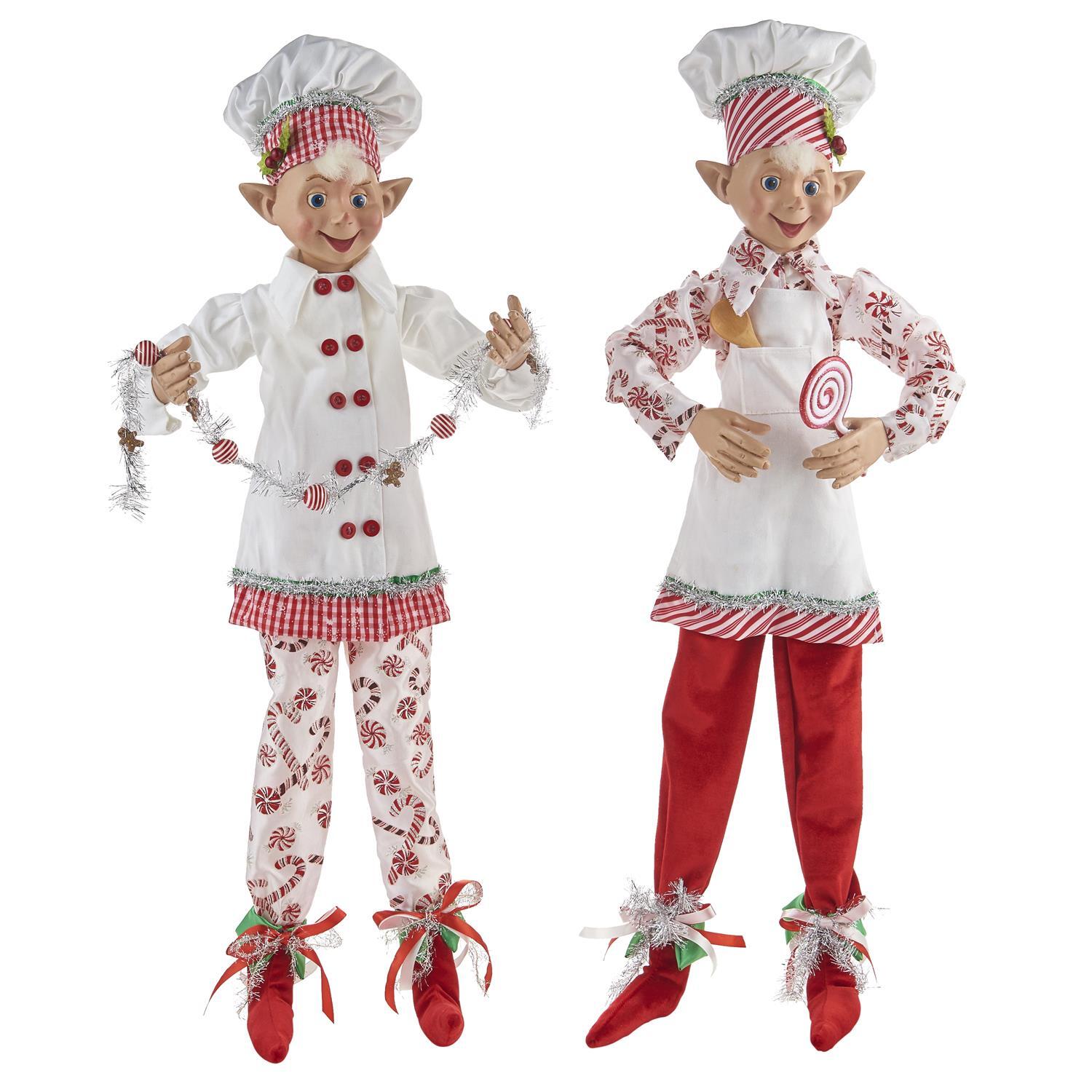 RAZ Make It Merry - 76cm/30" Posable Elf (2AT) - RAZ Imports