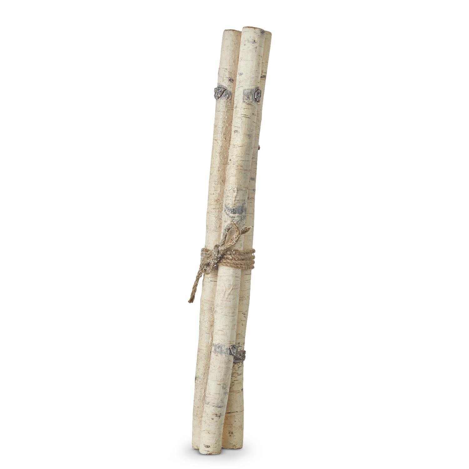 RAZ Seasons Frost - 66cm/26" Birch Stick Bundle - RAZ Imports