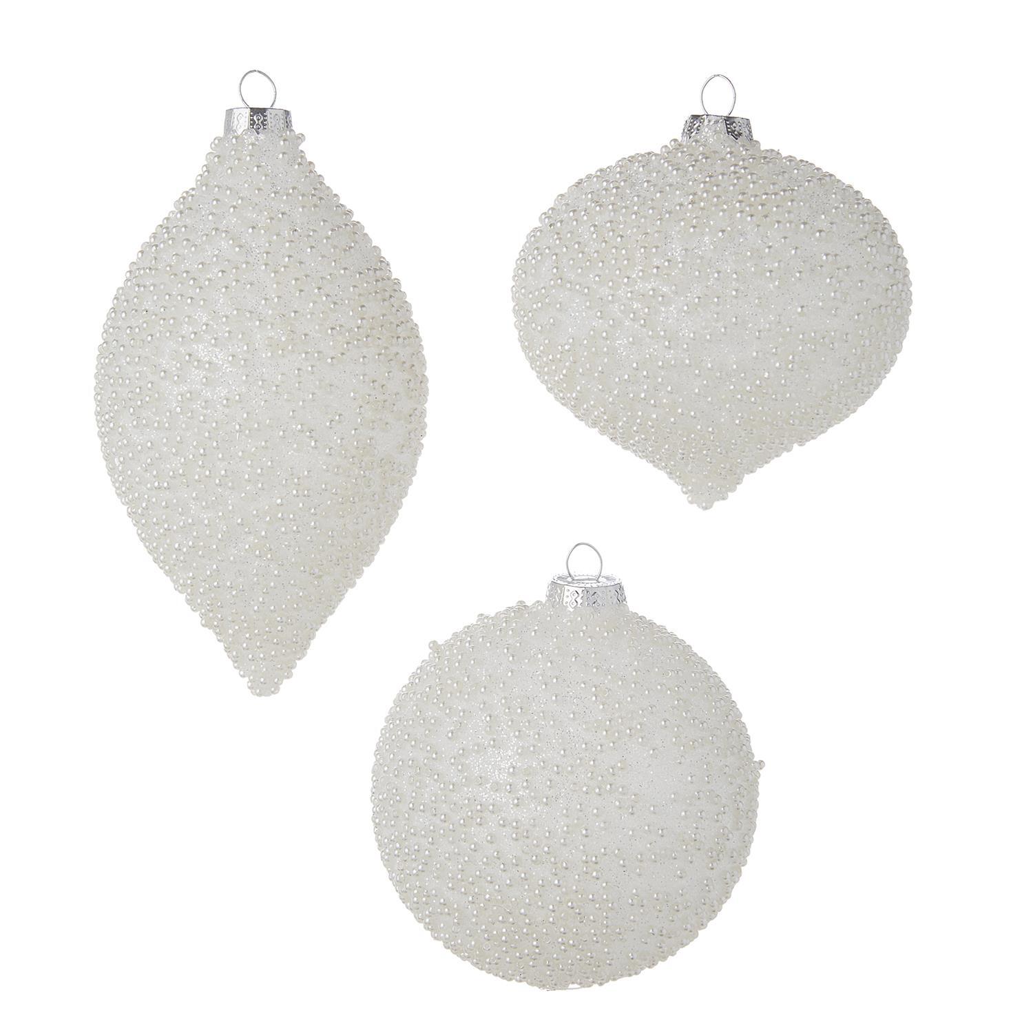 RAZ Charming Holiday - 10cm/4" Chunky Pearl HO (3AT) - RAZ Imports
