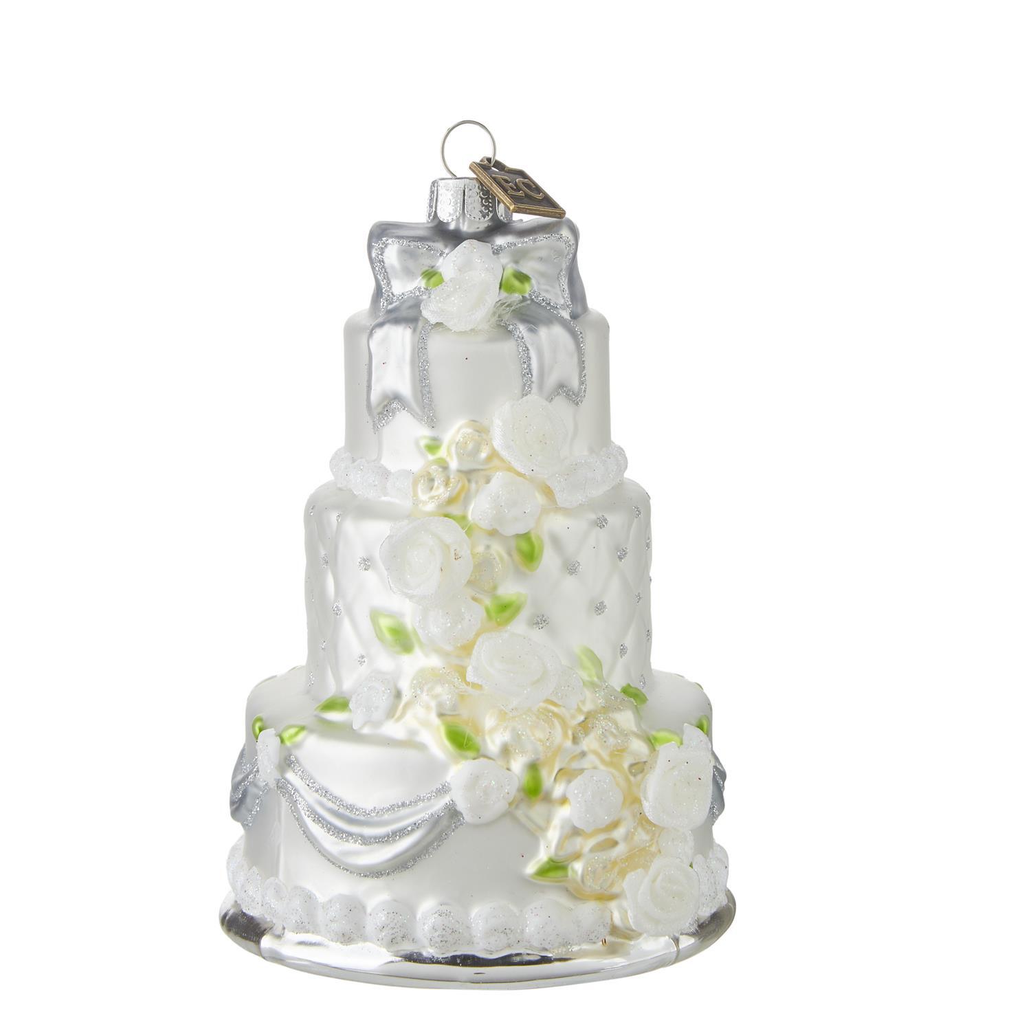 RAZ Eric Cortina - 13.3cm/5..25" Wedding Cake HO - RAZ Imports