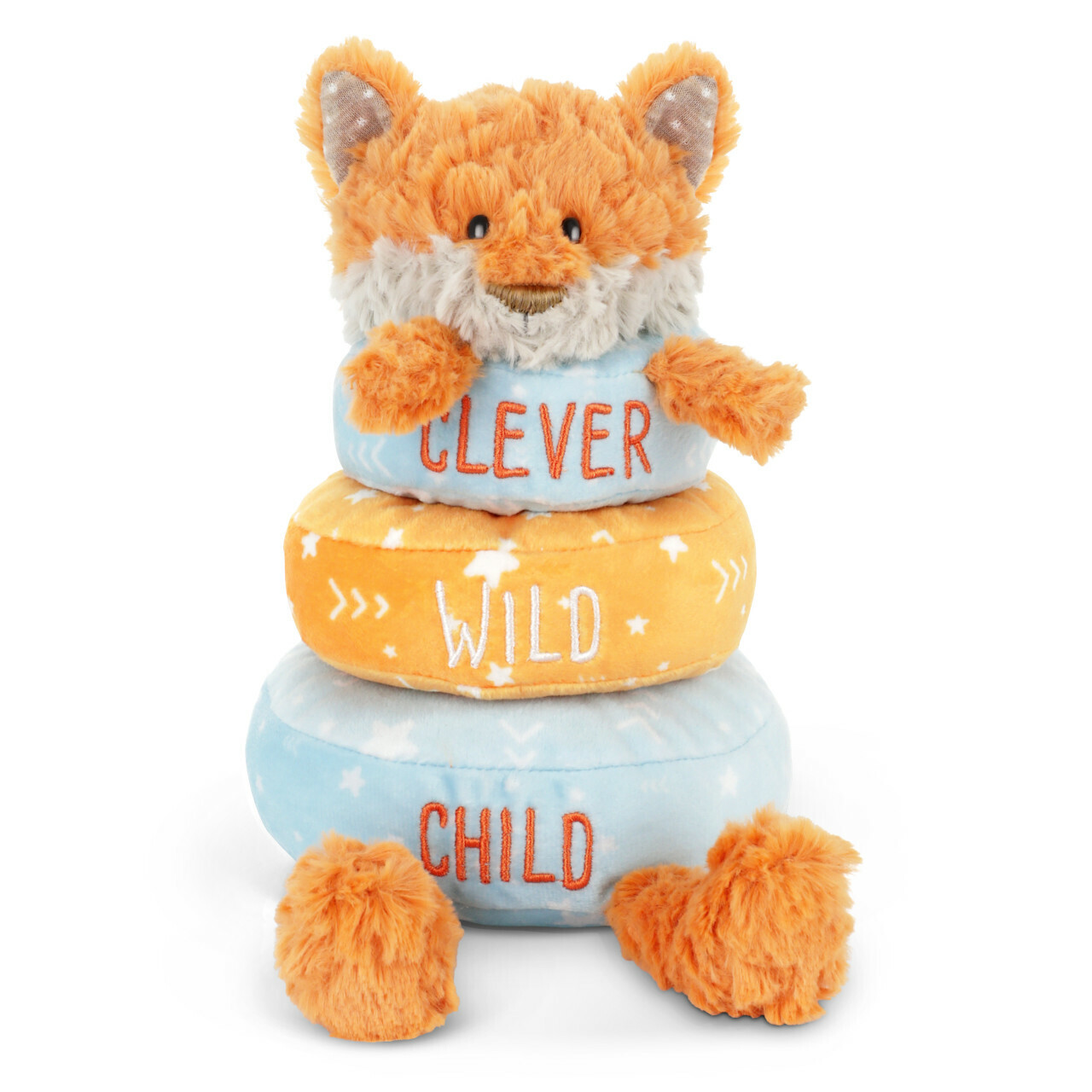 DEMDACO Baby - 23cm/9" Stackable Plush Fox