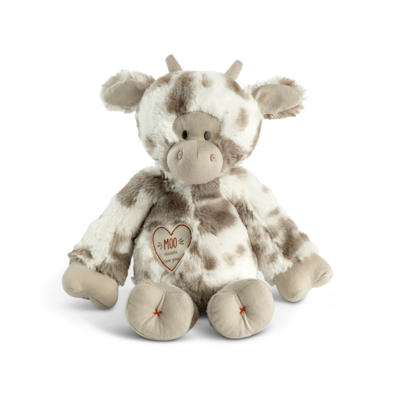 DEMDACO Baby - 23cm/9" Plush Cow