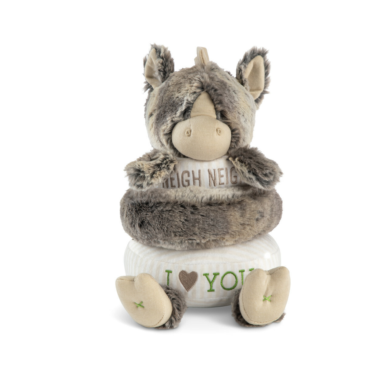 DEMDACO Baby - 23cm/9" Stackable Plush Horse