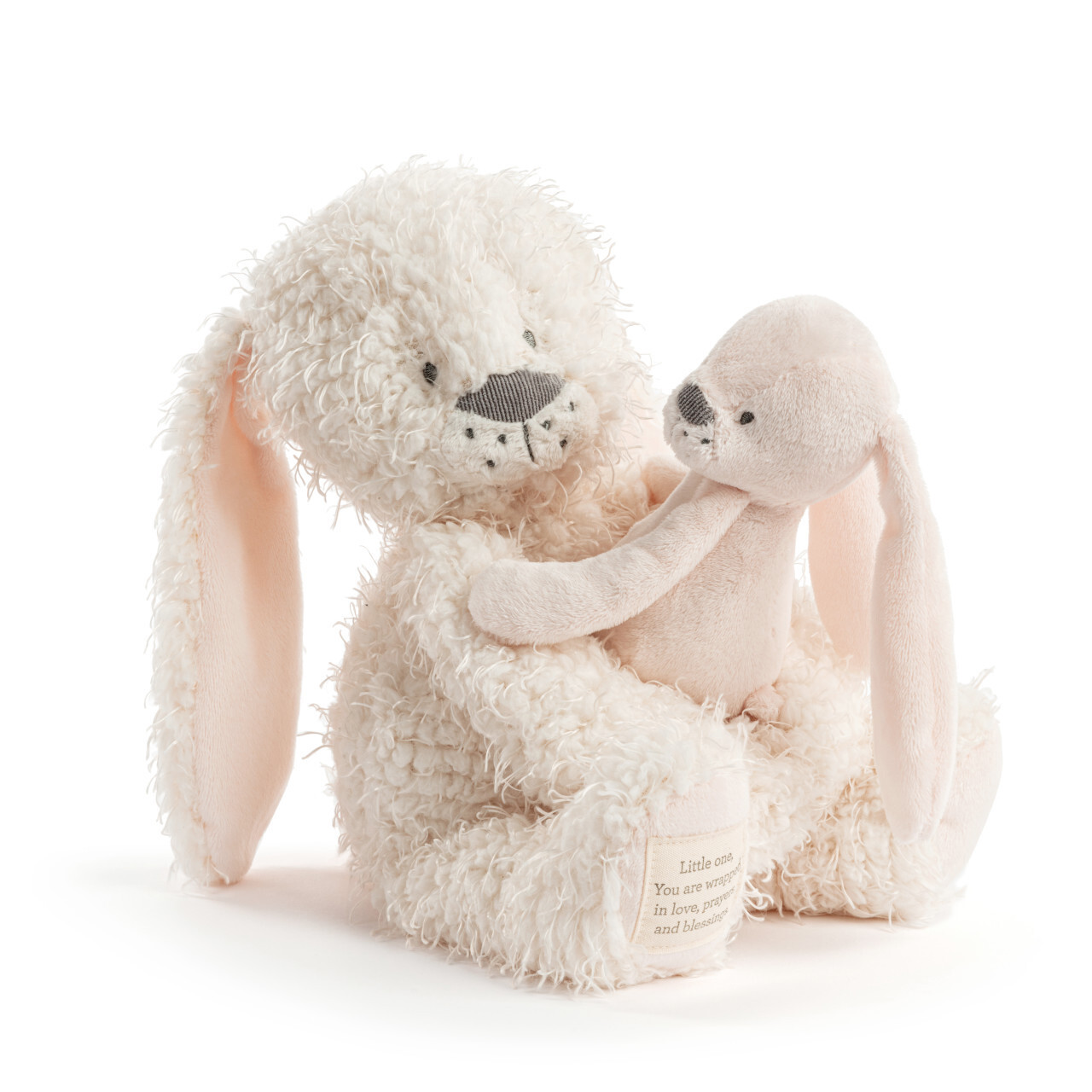 DEMDACO Baby - 40cm/16" Wrapped in Prayer You and Me Bunny