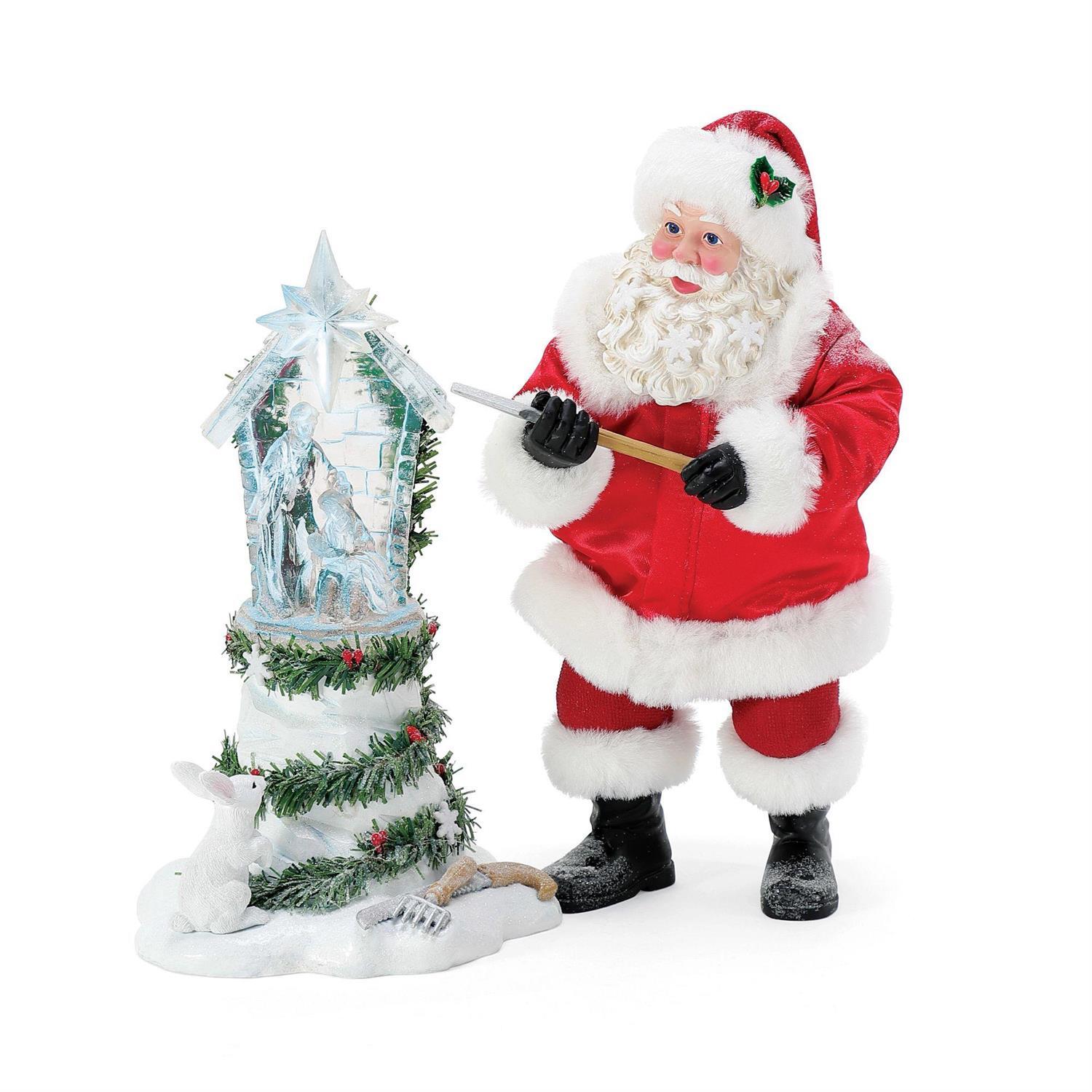 D56 Possible Dreams - 25cm/10" Lit Clearly Devine (S/2) - Department 56