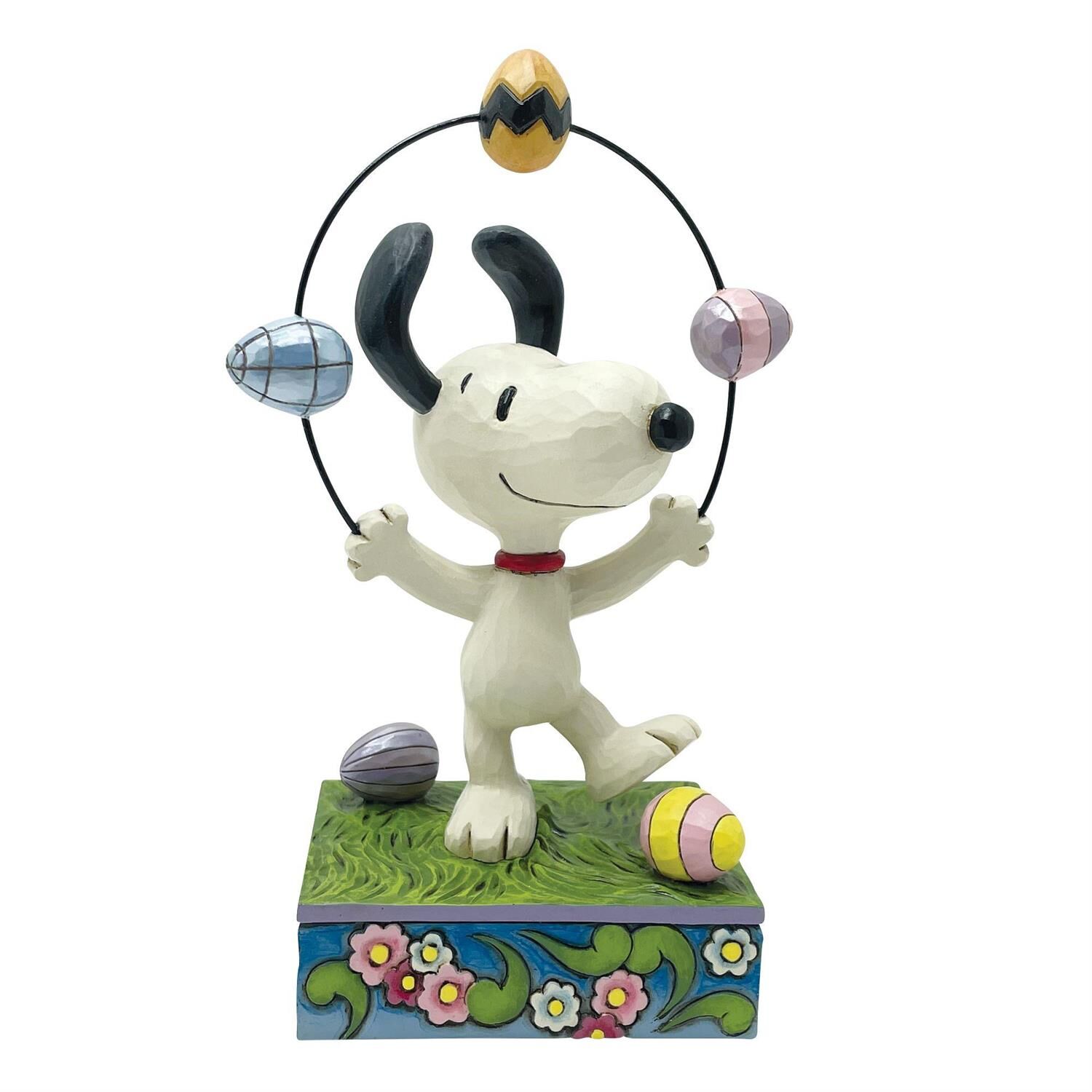 Peanuts by Jim Shore - 15cm/6.1" Snoopy Juggling Eggs