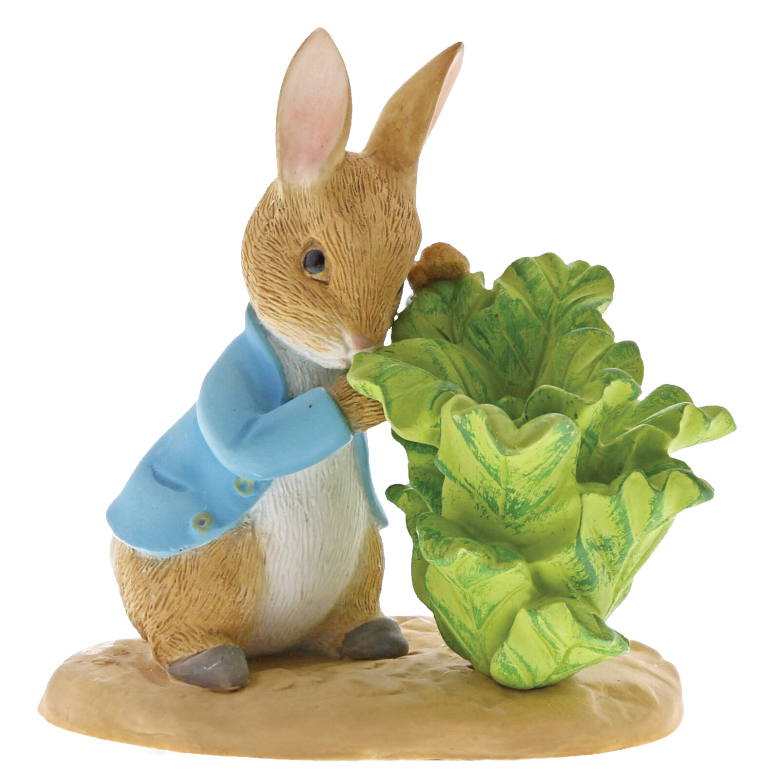 Beatrix Potter Miniature Figurine - Peter Rabbit with Lettuce