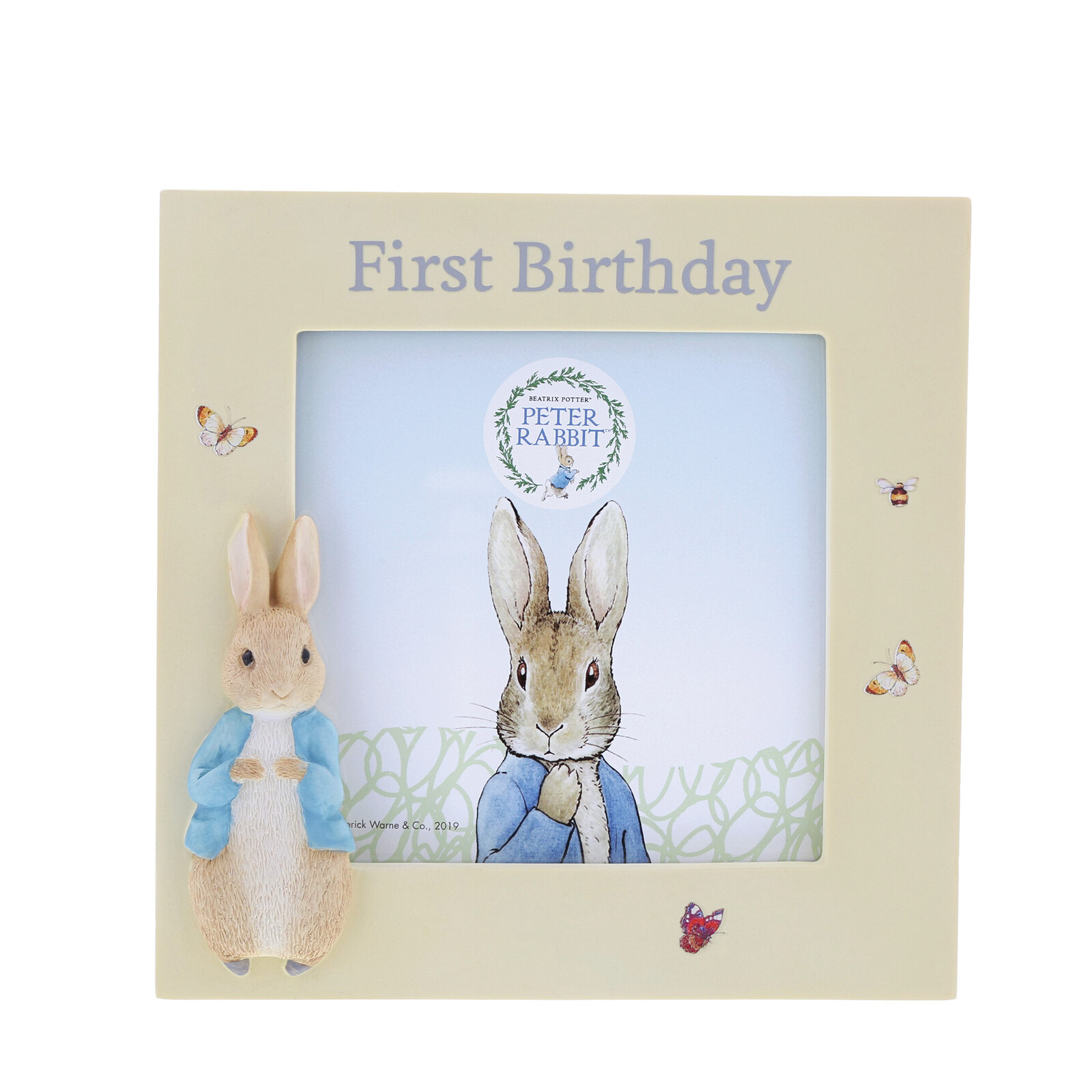 Beatrix Potter - 10cm Peter Rabbit First Birthday Frame