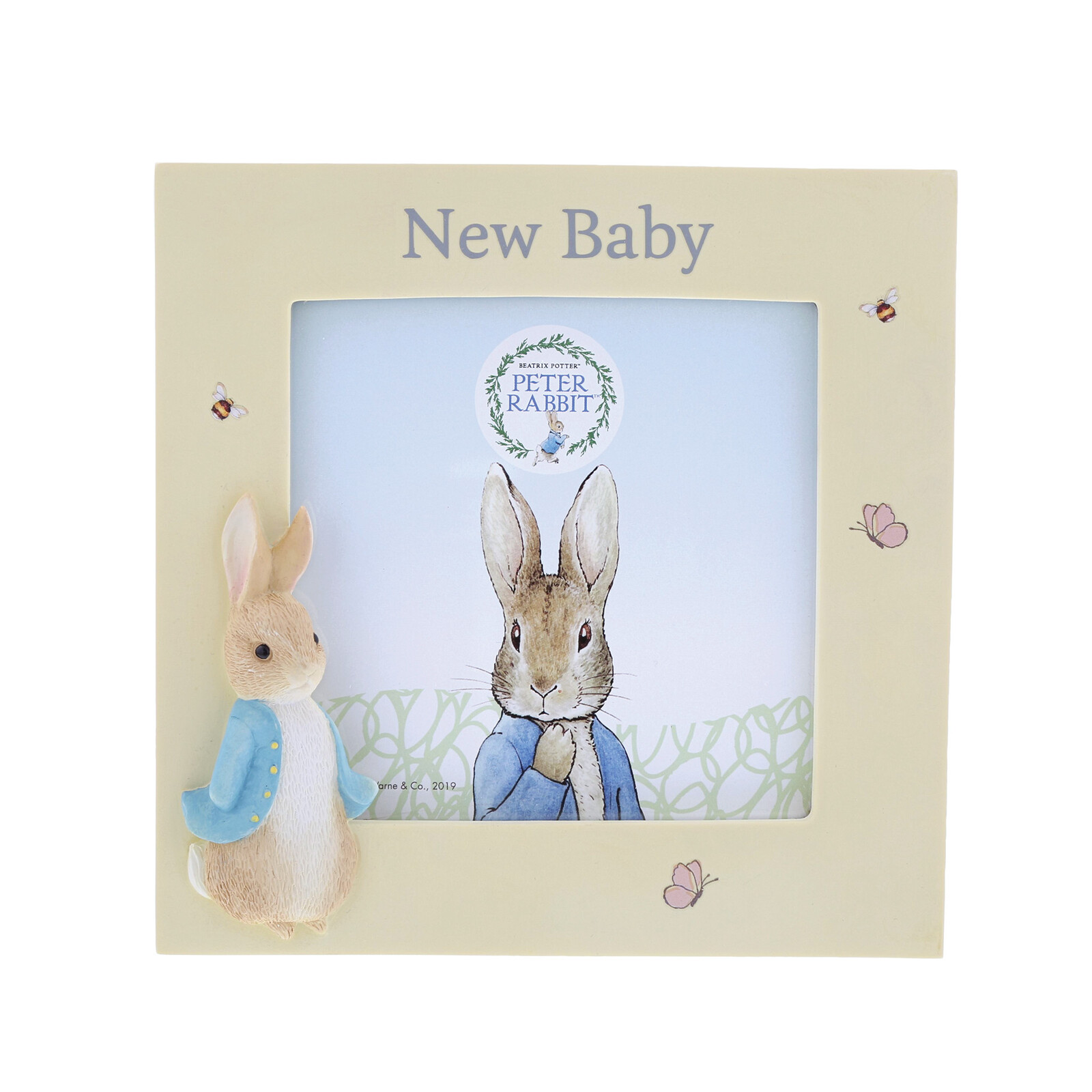 Beatrix Potter - 10cm Peter Rabbit New Baby Frame