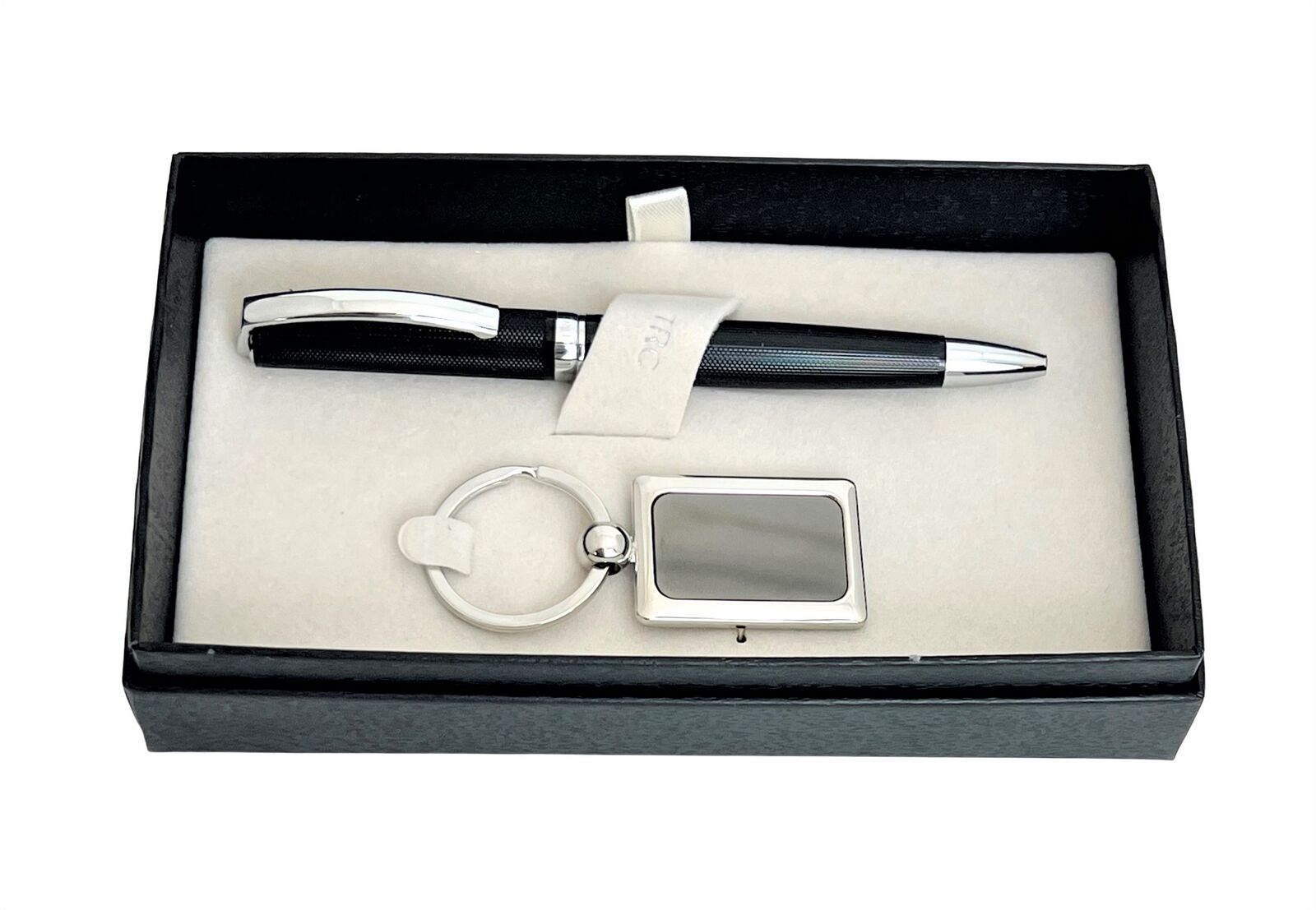 Russell Collection Giftware - Executive Pen Black With Silver Keychain ...