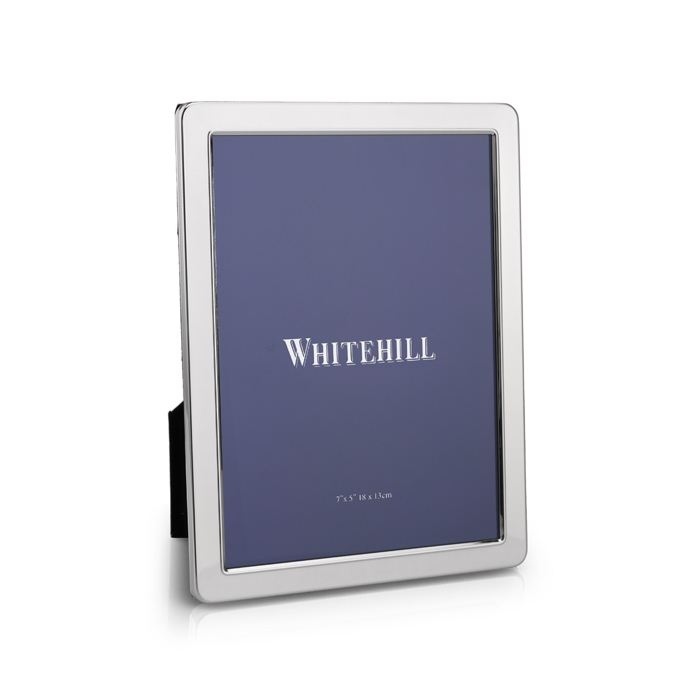 Whitehill Frames - Narrow Plain Frame 18cm x 13cm - Whitehill Silver