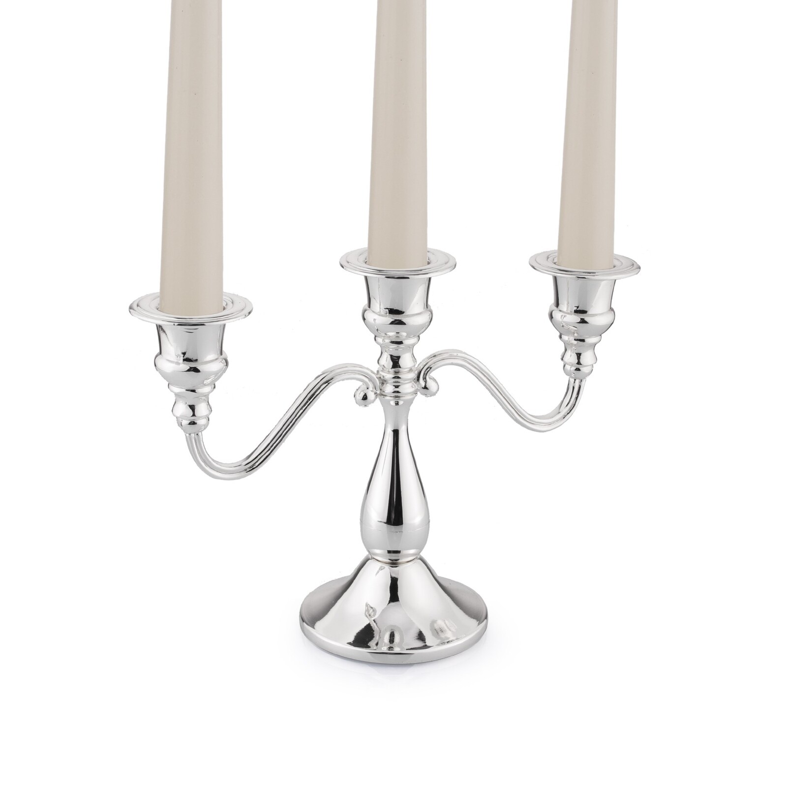 Whitehill Tableware - Silver Plated Low Three Light Candelabra ...