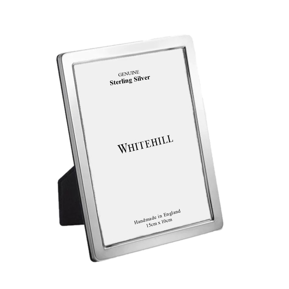 Sterling Silver Frames - Plain Wrap Around Frame, 10cm x 15cm ...